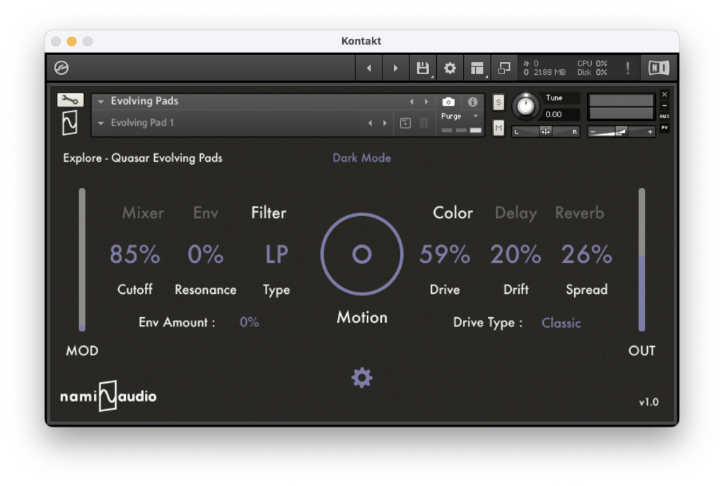 Evolving Pads – pianobook